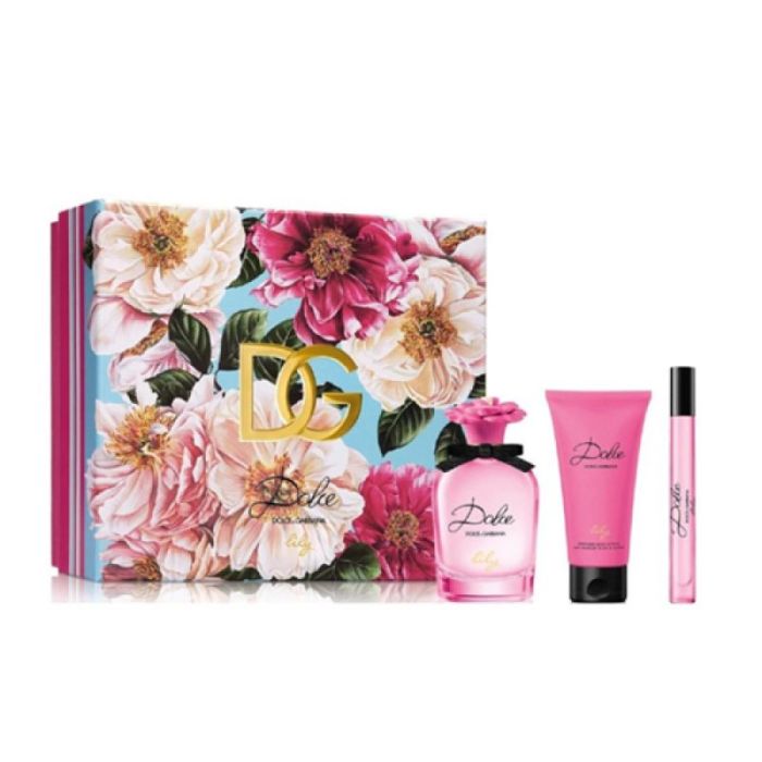 Dolce & Gabanna Dolce Lilly ženski set (edt 75ml + losion 50ml + mini edt 10ml) | Lilly Drogerie ...