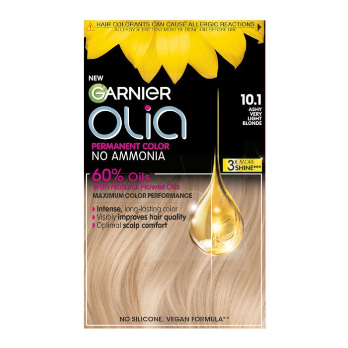 Garnier Olia boja za kosu 10.1 pepeljasto izrazito svetlo plava | Lilly ...