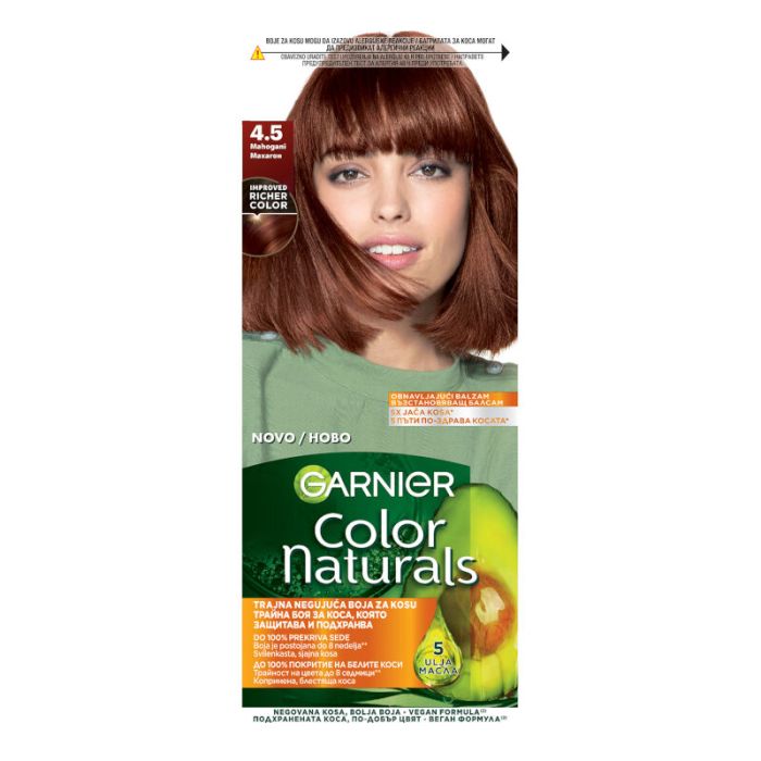 Garnier Color Naturals boja za kosu 4.5 mahagoni | Lilly Drogerie OnLine