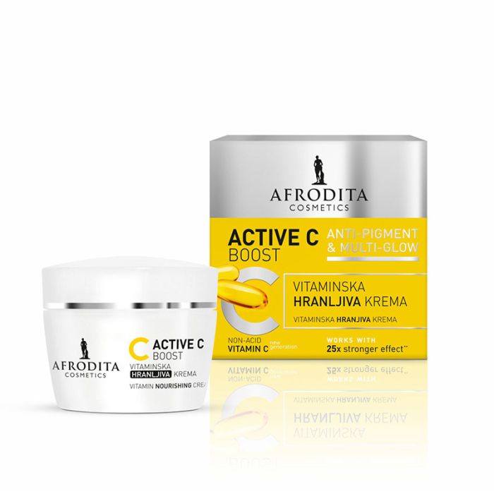 Afrodita Active C boost vitaminska hranljiva krema 50ml | Lilly Drogerie OnLine