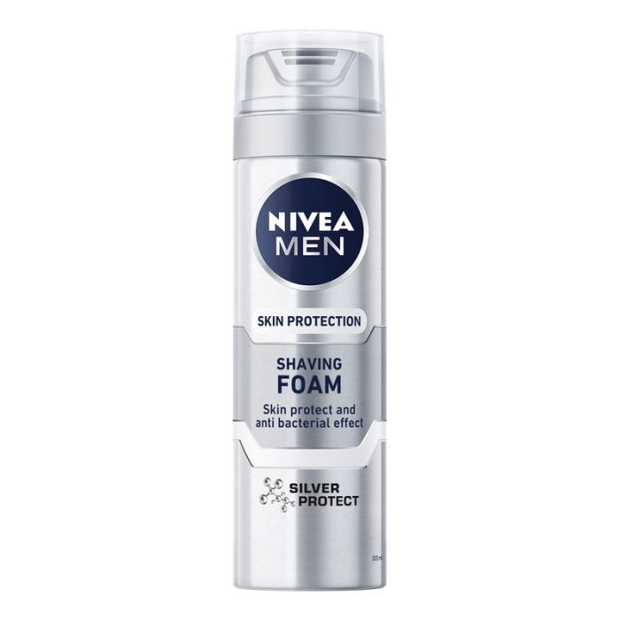 NIVEA MEN Silver Protect pena za brijanje 200ml | Lilly Drogerie OnLine