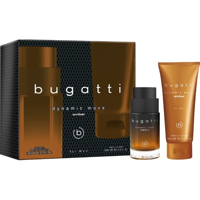 Bugatti Dynamic Move Amber Poklon set (Edt 100ml + sg 200ml) | Lilly Drogerie OnLine | Lilly ...