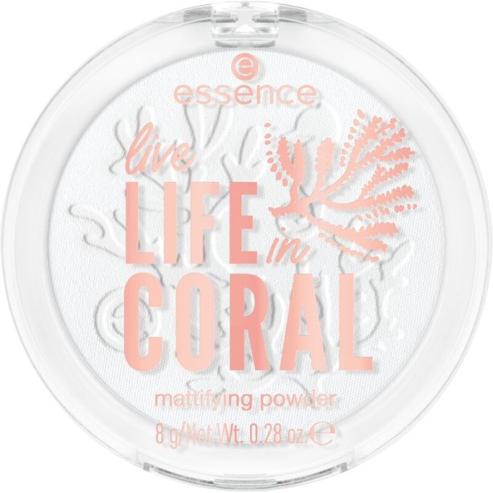 Essence LE live life in coral matirajući puder u kamenu 01 | Lilly ...