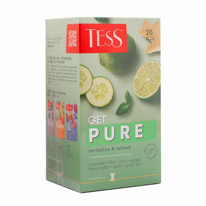 Tess, Pure čaj 20 kesica | Lilly Drogerie OnLine