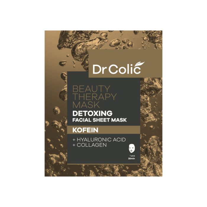 Dr Colić Detoxing maska Kofein maska 25ml | Lilly Drogerie OnLine