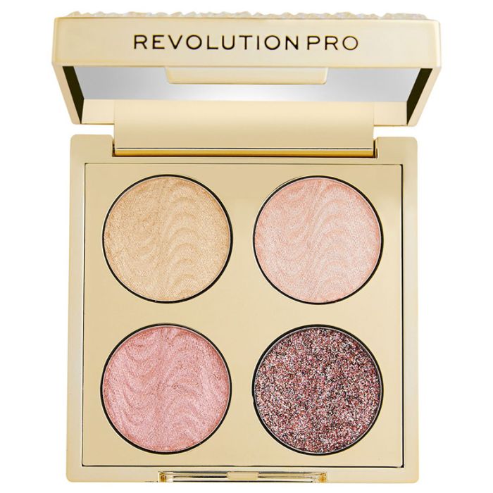 Revolution Pro mini paleta senki Ultimate Eye Look Champagne Crystal 3 ...