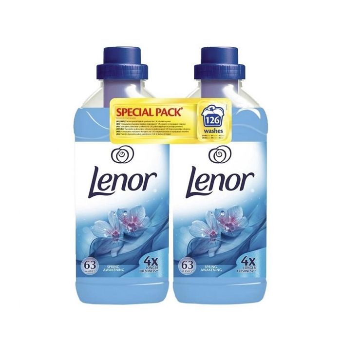 Lenor Spring Awakening omekšivač za veš 2x1,9l | Lilly Drogerie OnLine
