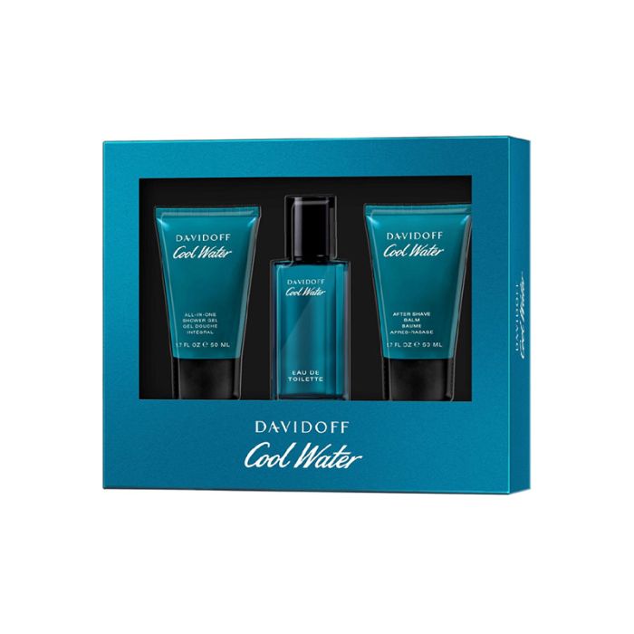 Davidoff Cool Water set (Man edt 75ml + gel 50ml + after shave) | Lilly ...