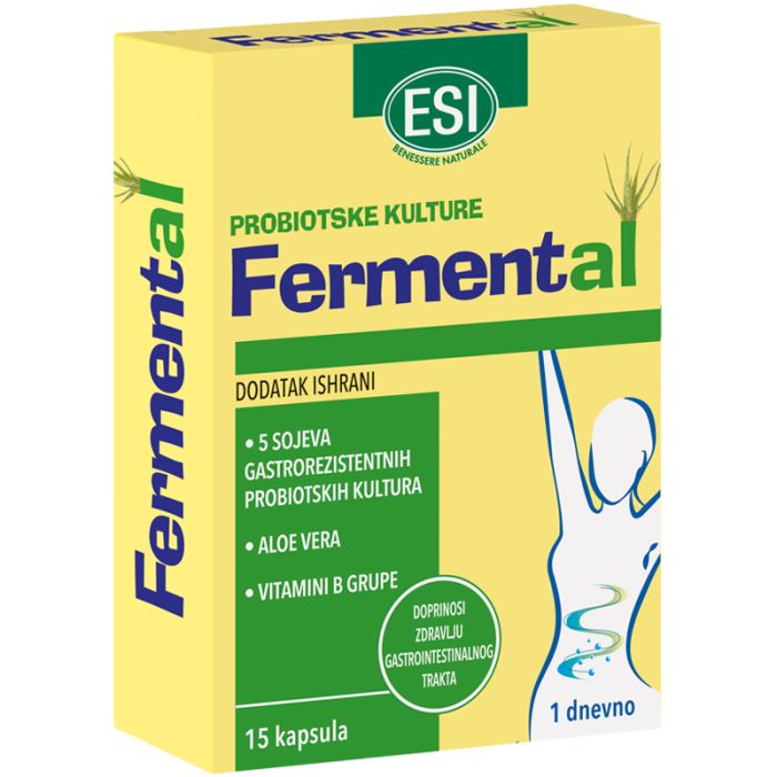 Fermental probiotik sa alojom i vitaminima B grupe - 15 kapsula | Lilly ...