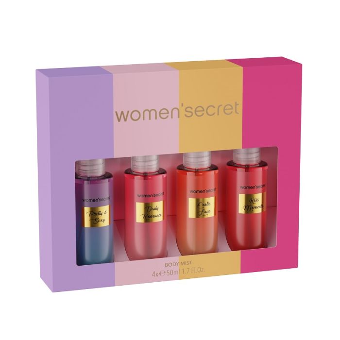 Women'secret body mist set color 4x50ml | Lilly Drogerie OnLine