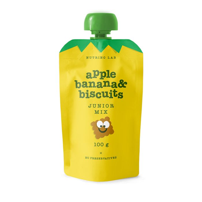 Nutrino lab junior mix jabuka, banana i keks 100g | Lilly Drogerie ...