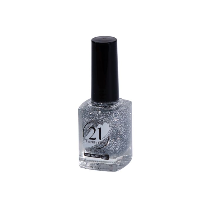 21 TwentyOne lak za nokte 22 gliter srebrna 11ml | Lilly Drogerie ...