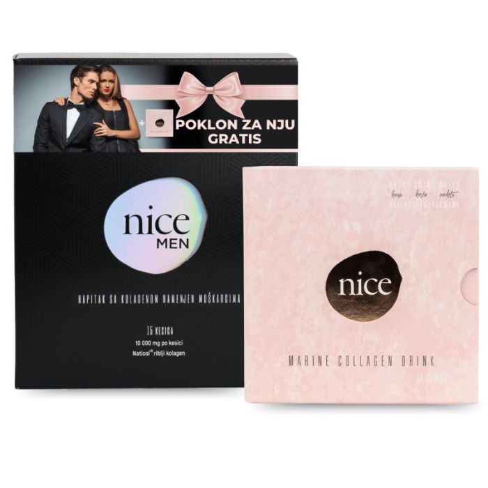 Nice men collagen + Nice marine collagen 15 kesica gratis | Lilly ...