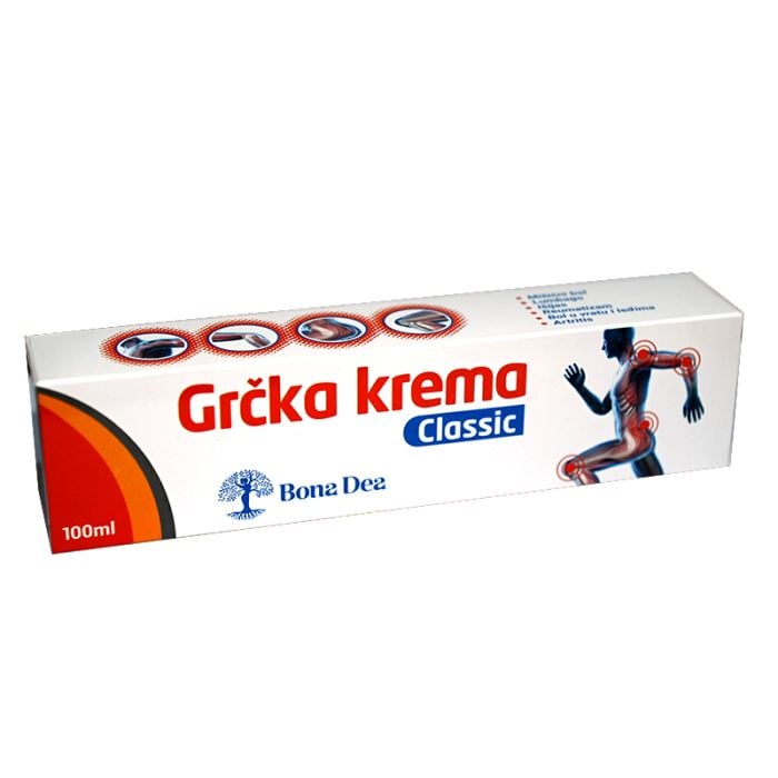 Grčka krema protiv bolova 100g | Lilly Drogerie OnLine | Lilly Drogerie OnLine