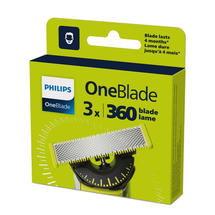 Philips OneBlade 360 Zamenske oštrice 3 kom QP430/50 | Lilly Drogerie ...