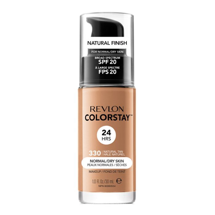 Revlon Colorstay tečni puder za normalnu i suvu kožu 330 Natural Tan ...