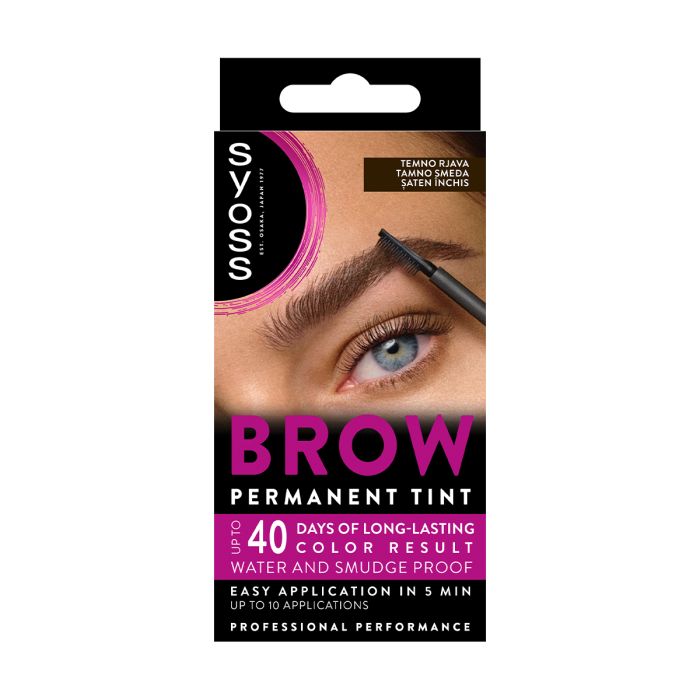 Syoss Brow Tint Dark Brown boja za obrve | Lilly Drogerie OnLine