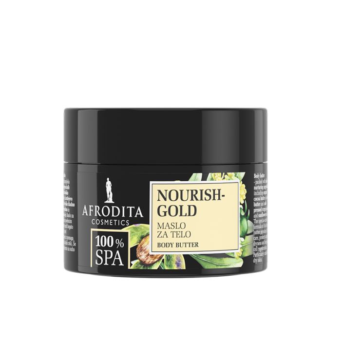 Afrodita Spa Nourish gold maslac za negu tela 200ml | Lilly Drogerie OnLine