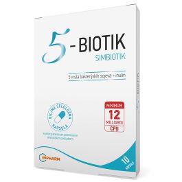 5 Biotik simbiotik 10 kapsula | Lilly Drogerie OnLine