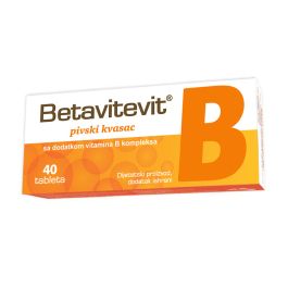 Betavitevit tablete, B-komplex, 40 komada | Lilly Drogerie OnLine