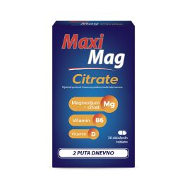 Maxi Mag Citrate 30 obloženih tableta | Lilly Drogerie OnLine | Lilly ...