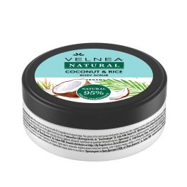 Velnea natural coconut & rice body scrub 200 ml | Lilly Drogerie OnLine ...