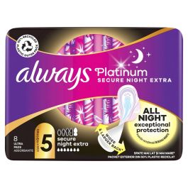 Always Platinum Secure Night Extra higijenski ulošci, 8kom | Lilly ...