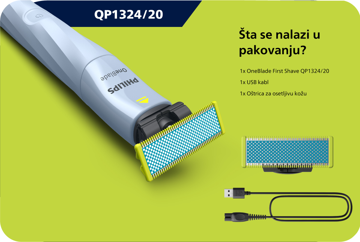 Philips OneBlade First Shave | Lilly Drogerie OnLine