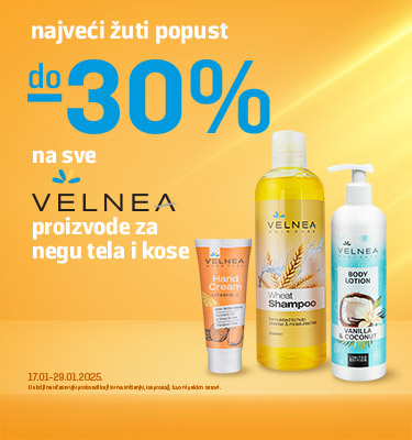Velnea proizvodi za negu tela I kose | Page 2 | Lilly Drogerie OnLine